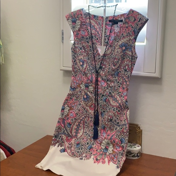 French Connection | Dresses | Darling Pink Paisley | Poshmark